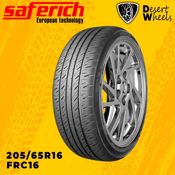 SAFERICH 205/65R16 TIRE/TYRE-95V*FRC16 HIGH QUALITY PERFORMANCE TUBELESS TIRE | Lazada PH