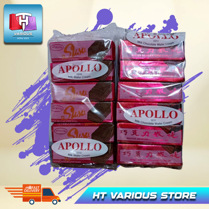 APOLLO CHOCOLATE | CHOCOLATE | SUSU | 144GM | PER PACKET RM3.00 ...
