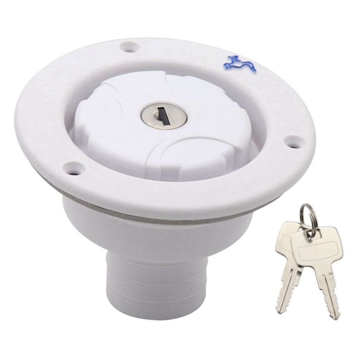 Lockable Filler Neck for Water Tanks Caravan Fresh Water Fill Hatch ...