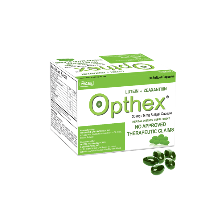 PROSEL OPTHEX SOFTGEL CAPSULES 60s | Lazada PH