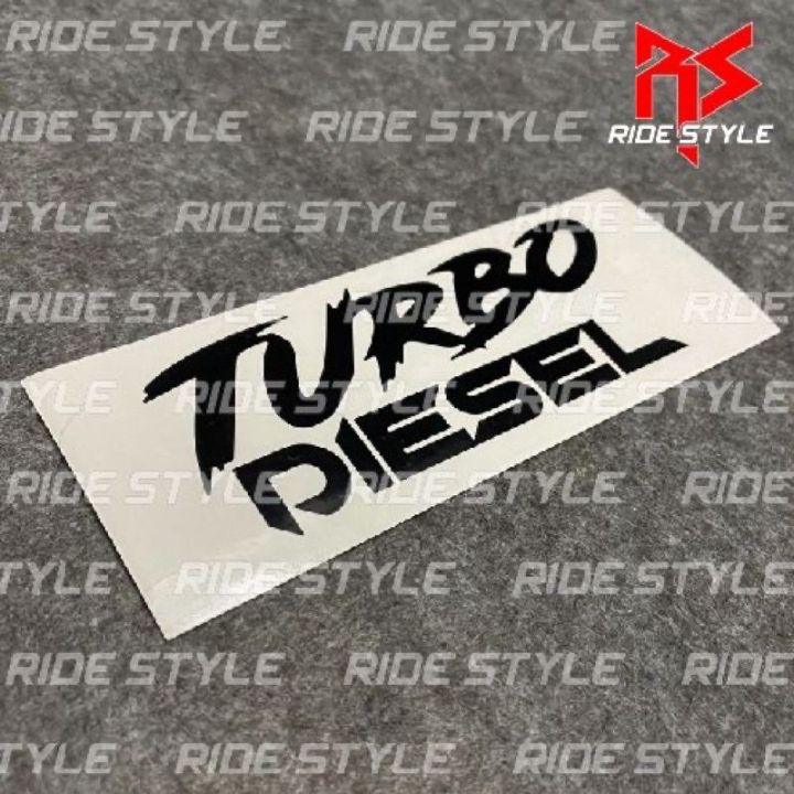 Turbo Diesel Off Road 4X4 Sticker Truck Triton Navara Ranger Dmax Hilux ...