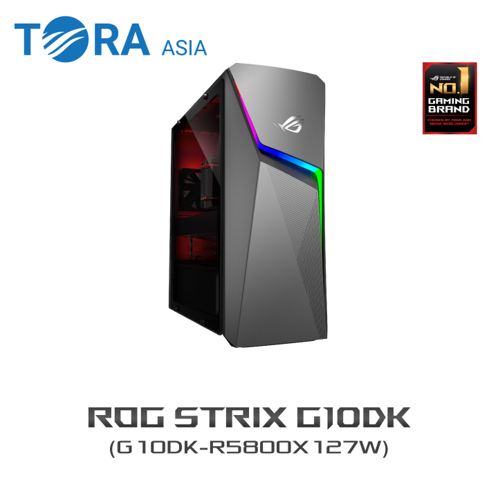 ASUS ROG Strix G10DK-R5800X127W, desktop, AMD Ryzen 7 5800X, 16GB DDR4 ...