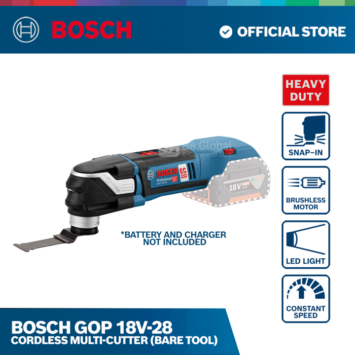 Bosch GOP 18V-28 Professional Cordless Multi-Cutter (Bare tool) - Power ...