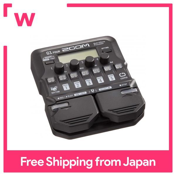 ZOOM Zoom Multi-Effector Multi-Effects Processor G1 FOUR | Lazada PH