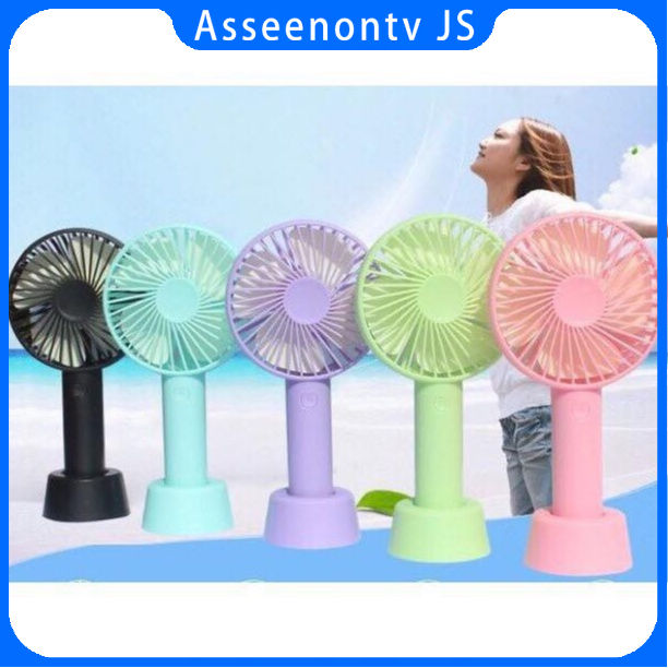 Asseenontv #Portable Handle Mini Fan with Stand Hight Quality | Lazada PH