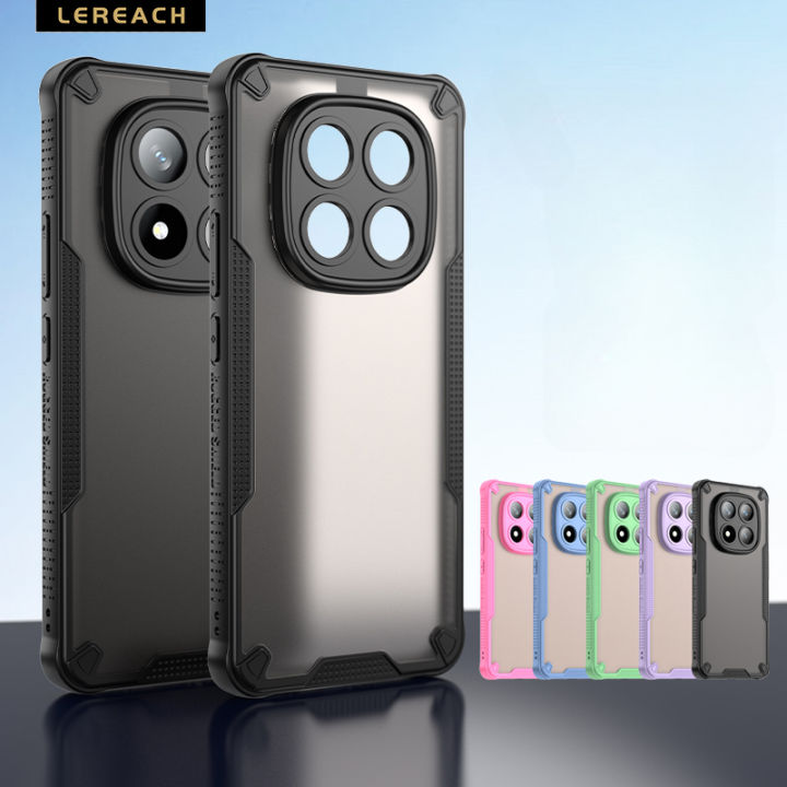 Lereach Matte Cover for Xiaomi Poco X7 5G Redmi Note 14 Pro Pro+ 5G ...