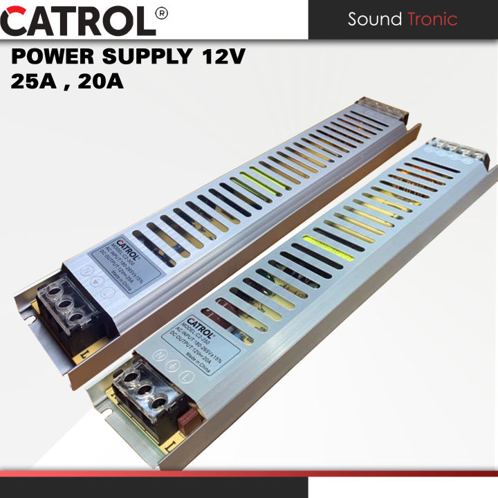 Trafo SLIM LED Strip Adaptor CATROL 12v Body Travo Power Supply Murah ...