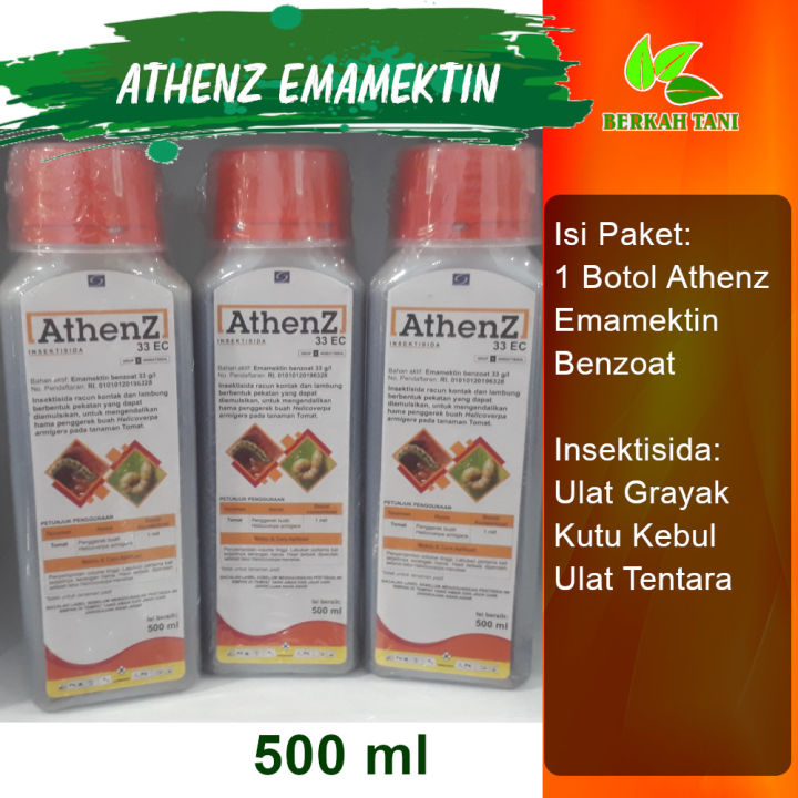 Athenz 500 ml Emamektin Obat Ulat Grayak Bintang Berkah | Lazada Indonesia
