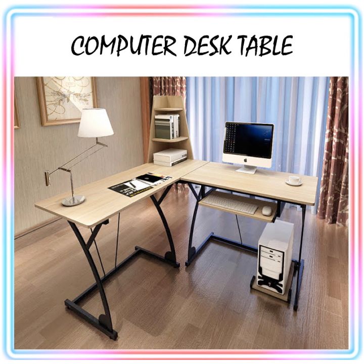 Nicedeal Clearance Computer Study Table DIY (Model: 701 FYM White Oak ...