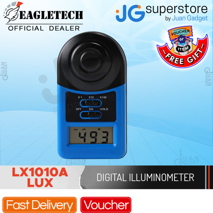 Eagletech LX1010A Digital Illuminometer Photometer Light Meter | JG ...