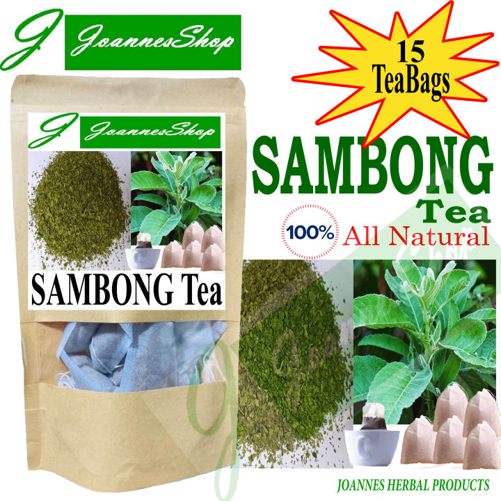 SAMBONG TEA NATURALLY MADE FROM SAMBONG LEAVES 100 PERCENT | Lazada PH