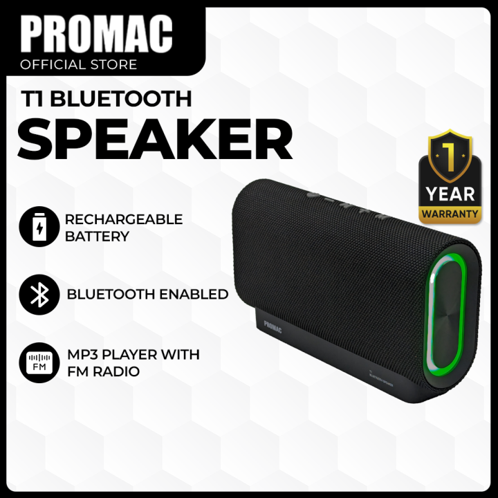 Promac T1 Bluetooth Speaker | Lazada PH