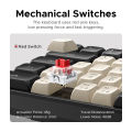 UGREEN Red Switch Mini Mechanical Keyboard Wired Mechanical Axis 61 ...
