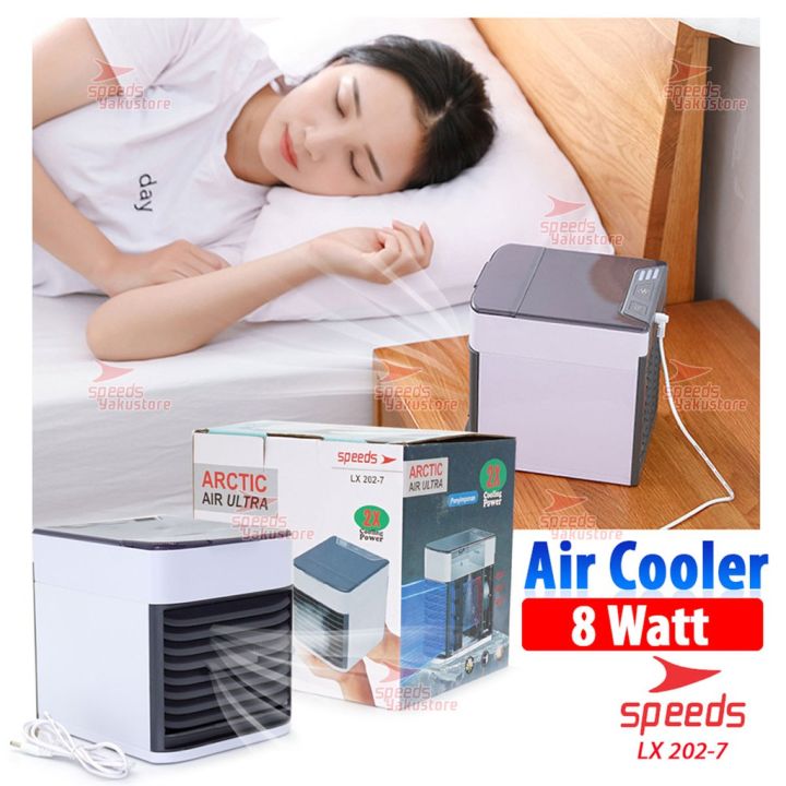 Air Cooler AC mini SPEEDS Pendingin AC Portable Praktis Kipas Cooler ...