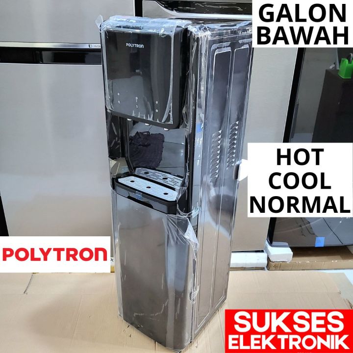 DISPENSER GALON BAWAH POLYTRON PWC-500 PANAS DINGIN HOT COOL NORMAL ...
