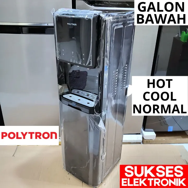 DISPENSER GALON BAWAH POLYTRON PWC-500 PANAS DINGIN HOT COOL NORMAL ...