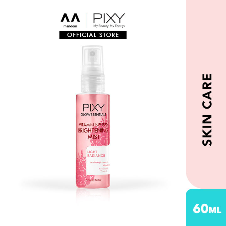 PIXY Glowssentials Light Radiance Vitamin Infused Brightening Mist 60ml ...