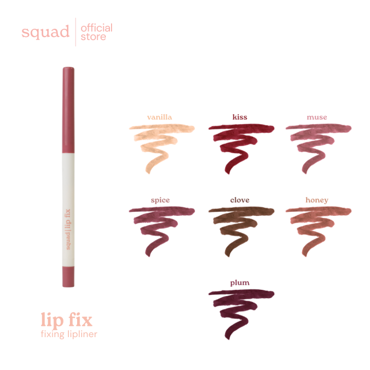Squad Cosmetics Lip Fix Lip Liner | Lazada PH