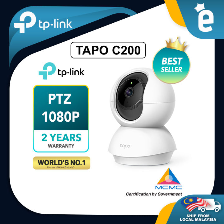 TP-Link Tapo C100 C200 C210 C220 C225 1080P Full HD Pan Tilt 360 ...