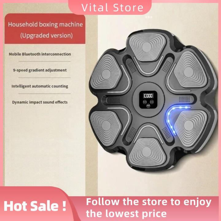 VITAL STORE Boxing Sports Smart Music Boxing Machine Bluetooth Punching ...