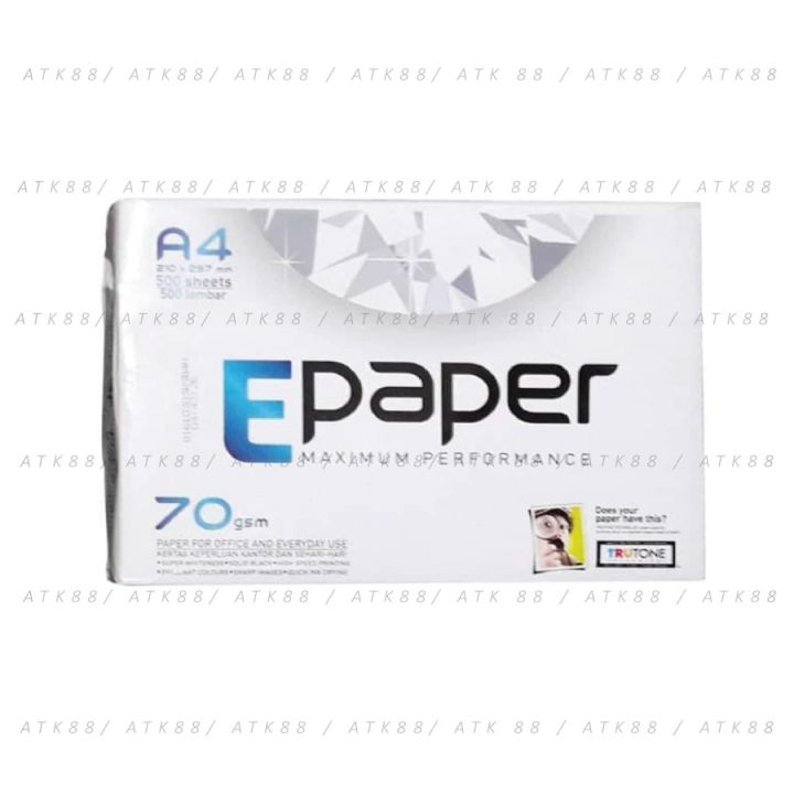 Kertas HVS A4 75 gsm - EPaper | Lazada Indonesia