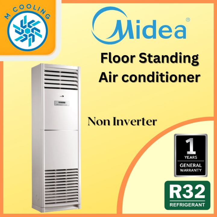 [INSTALLATION] Midea Floor Standing Non Inverter R32 (2.5HP) [4-5 Days ...