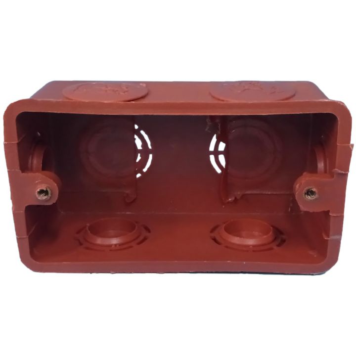 PVC UTILITY BOX 4 X 2 ORANGE FOR ELECTRICAL LINES | Lazada PH