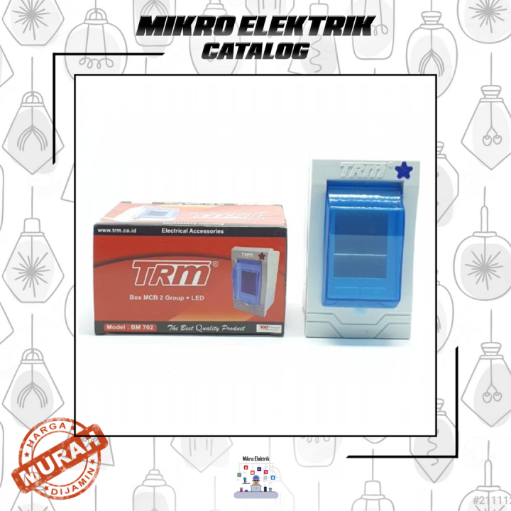 Box Panel MCB 2 Group Outbow / Inbow TRM + Led | Lazada Indonesia