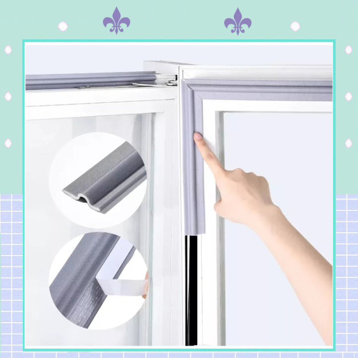 Self Adhesive Window Seal Strip SoundProof and Windproof Nylon Cloth ...