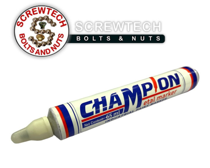 Champion Metal Marker 65ml White | Lazada PH