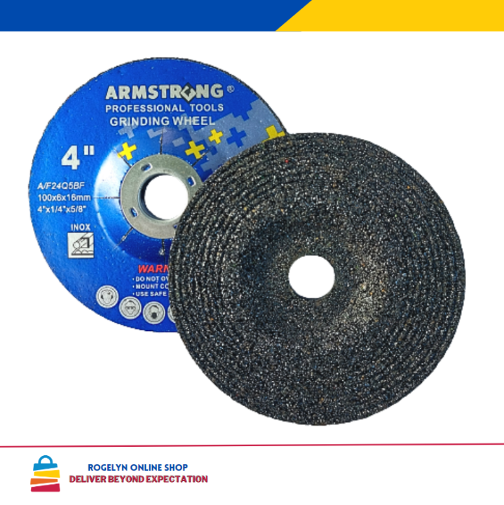 ARMSTRONG GRINDING Disc WHEEL 4"-ROSE | Lazada PH