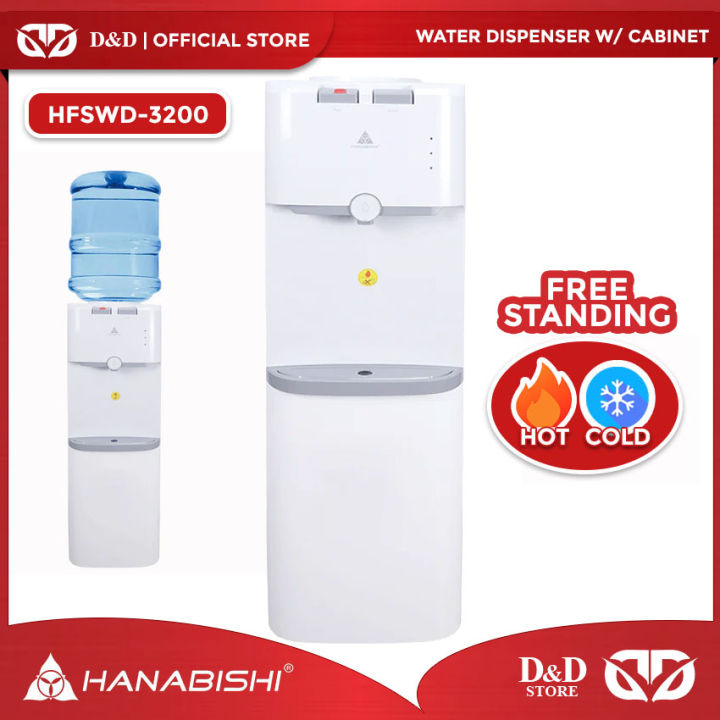 D&D | Hanabishi HFSWD-3200 Free Standing Water Dispenser | Lazada PH
