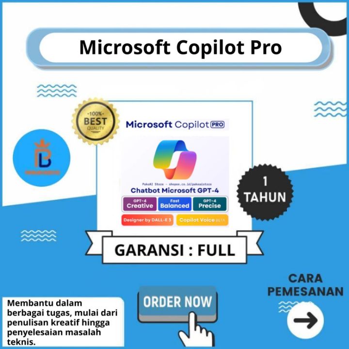 Microsoft Copilot Pro Full Garansi | Lazada.co.th