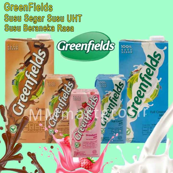 Susu GreenFields / Minuman Susu UHT / Susu Varian Rasa | Lazada Indonesia