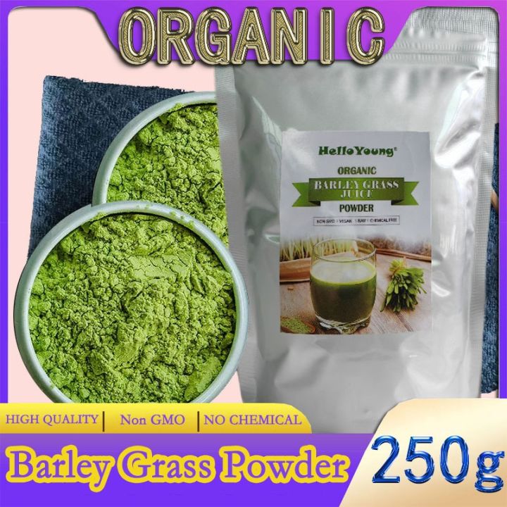 barley powder pure organic Organic Barley Grass Powder original 250g ...