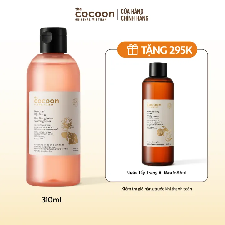 Bigsize Nước sen Hậu Giang Cocoon (toner) phục hồi đa nhiệm cho da rất ...
