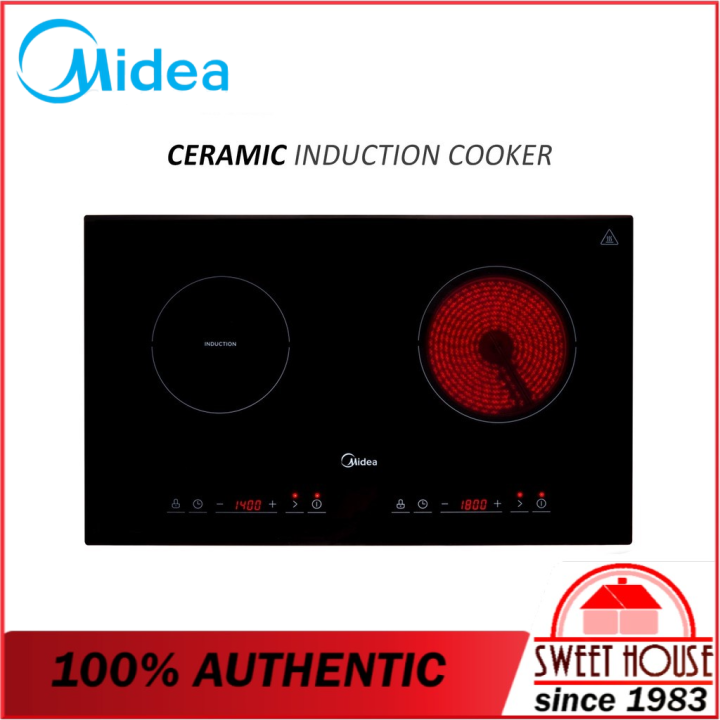 *Sales* Midea MC-IHD361 Built-in Induction & Ceramic Hob (1800W) Dual ...