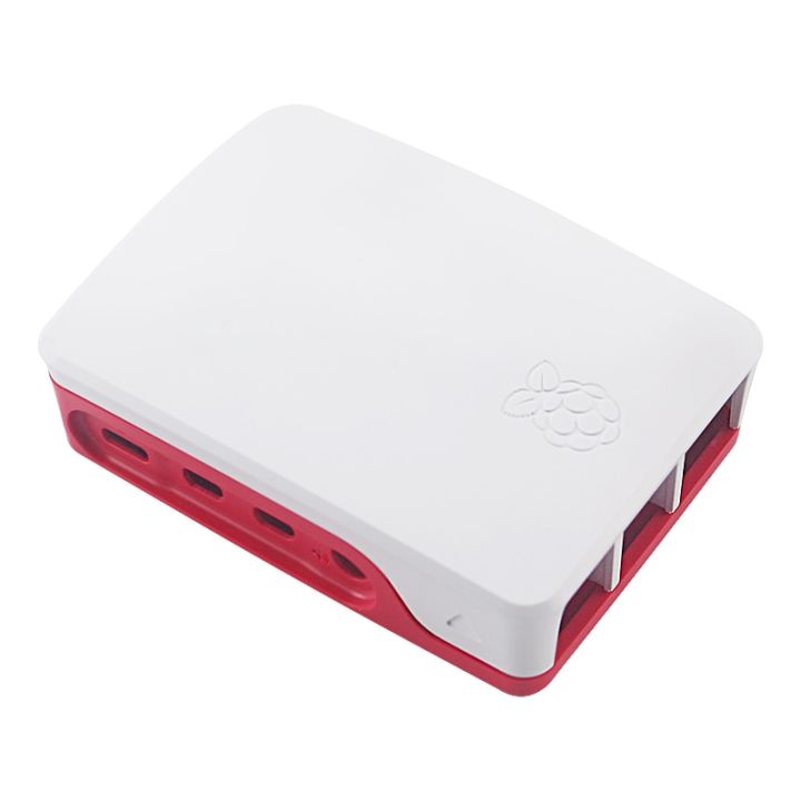 Raspberry Pi 4 Official Case ABS White & Red Shell Plastic Enclosure ...