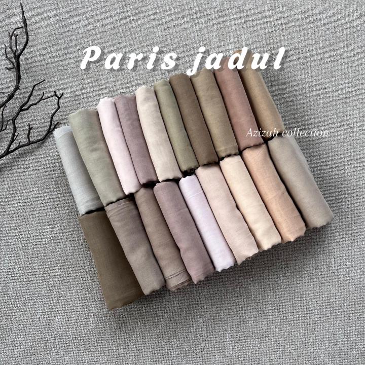 Hijab Segi Empat Paris jadul / Jilbab Paris Jadul Old By Azizah ...
