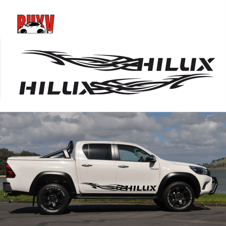 BuyV Car Body Stickers For Toyota Hilux，Car Pickup Side Sticker Self ...