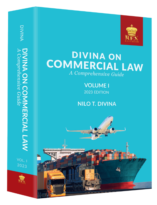 Divina on Commercial Law A Comprehensive Guide Volume I (2023 Edition ...