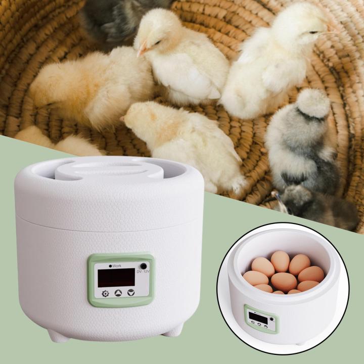 Cattiy Portable Digital Automatic Egg Incubator Dual Power Smart ...