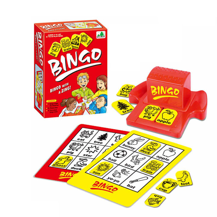 บอร์ดเกม GAME BINGO ของเล่นเสริมการเรียนรู้ สําหรับเด็ก | Lazada.co.th