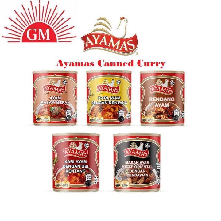 AYAMAS Chicken Curry With Potato - Extra Spicy / Original / Masak Merah ...