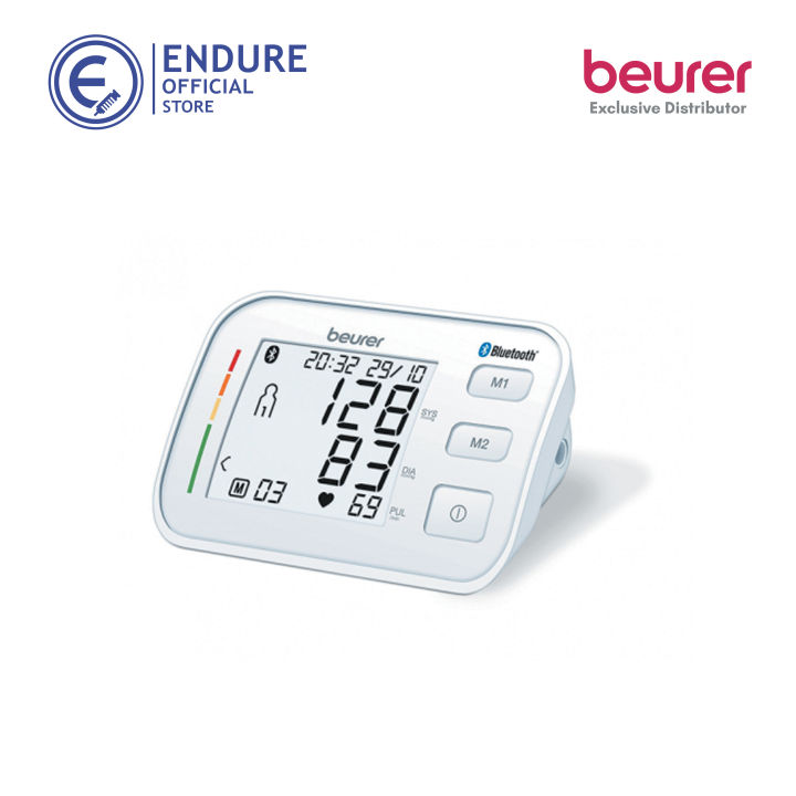 Beurer BM 57 Upper Arm Blood Pressure Monitor (Bluetooth® upper arm ...