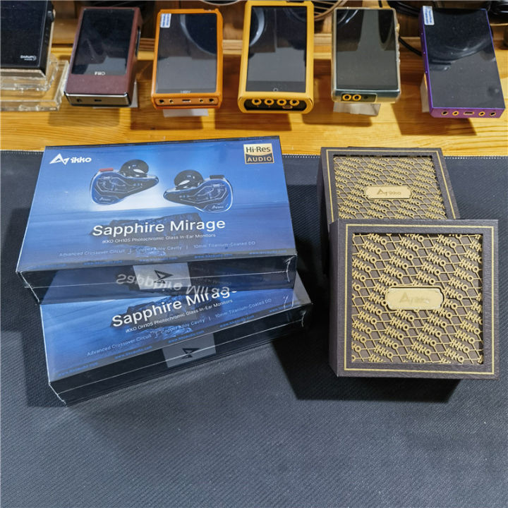IKKO OH10S 1DD+1BA Hybrid IEMs Sapphire Mirage In-Ear Monitor Earphone ...
