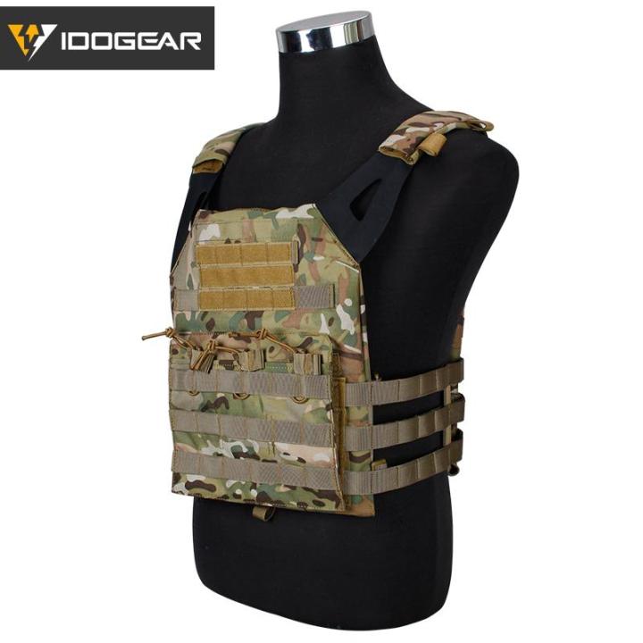 IDOGEAR Tactical Vest JPC Plate Carrier MOLLE Gear Tactical Equipment ...