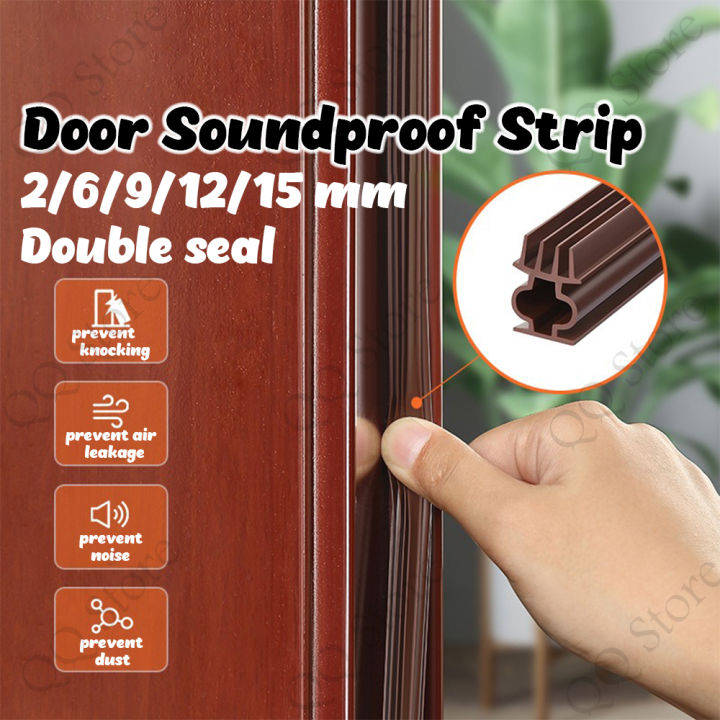 NEW 6m Durable Rubber Sound Proof Dust Blocker Gap Filler Weather Proof ...