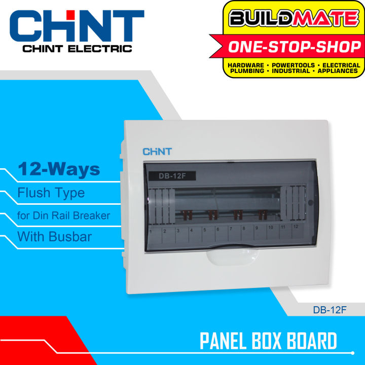 CHINT 12 WAYS FLUSH Type Panel Box Board for Din Rail Breaker With ...