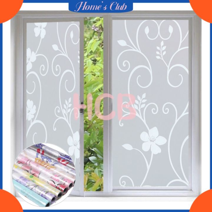 HCB Stiker Kaca Film Jendela Rumah / Wallpaper Jendela Rumah 90Cm X ...